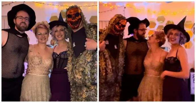 Abbie Lill: "Vivo una relazione a quattro con i miei vicini"