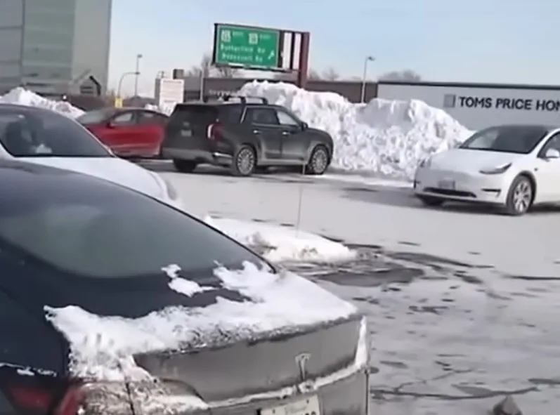 Tesla: il freddo di Chicago congela le auto elettriche - Trash Italiano