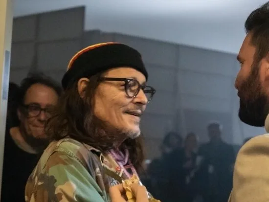 Johnny Depp a Torino per "Modì" - Trash Italiano