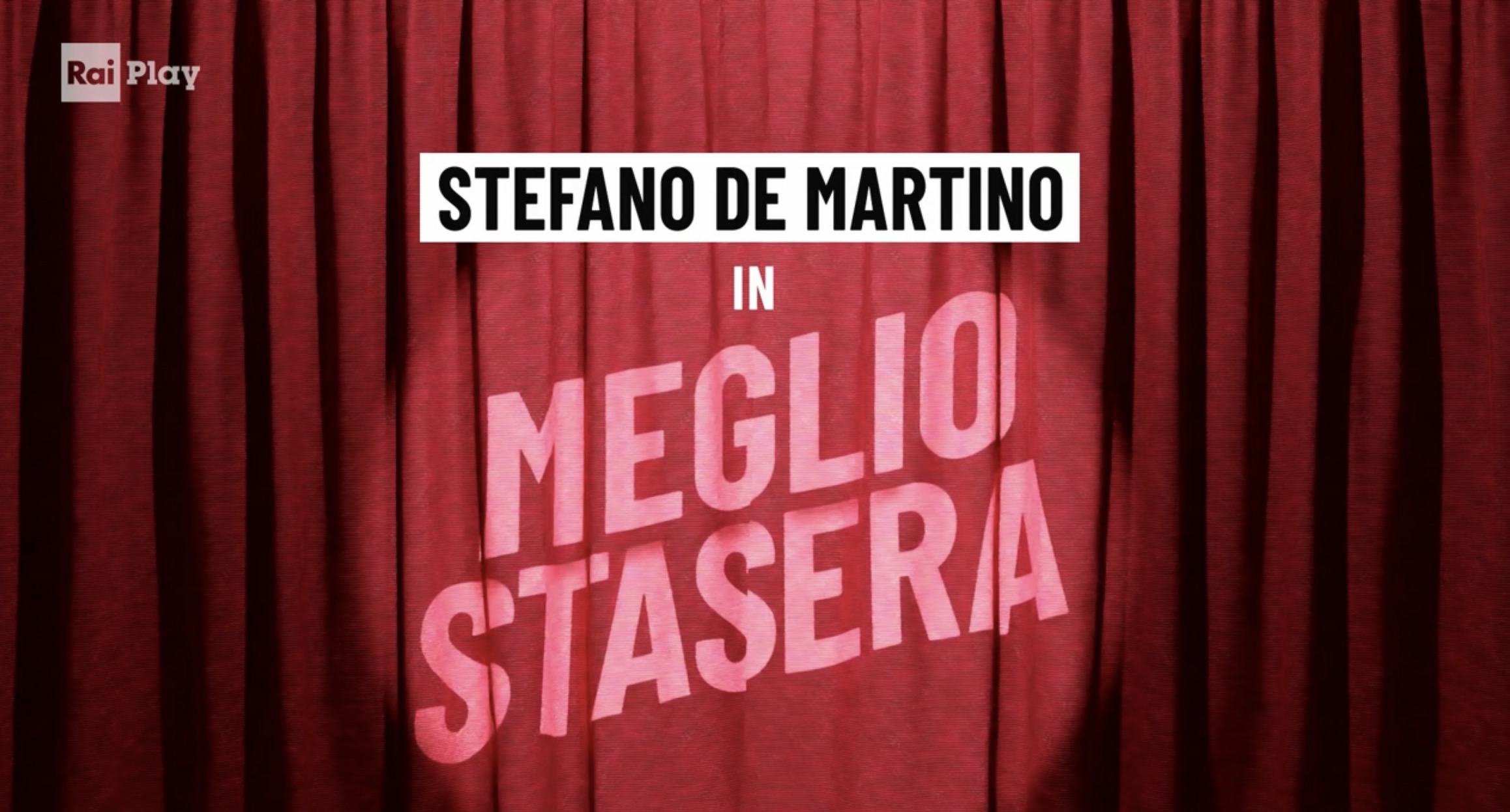 Stefano De Martino sbarca su RaiPlay con il suo show teatrale - Trash ...